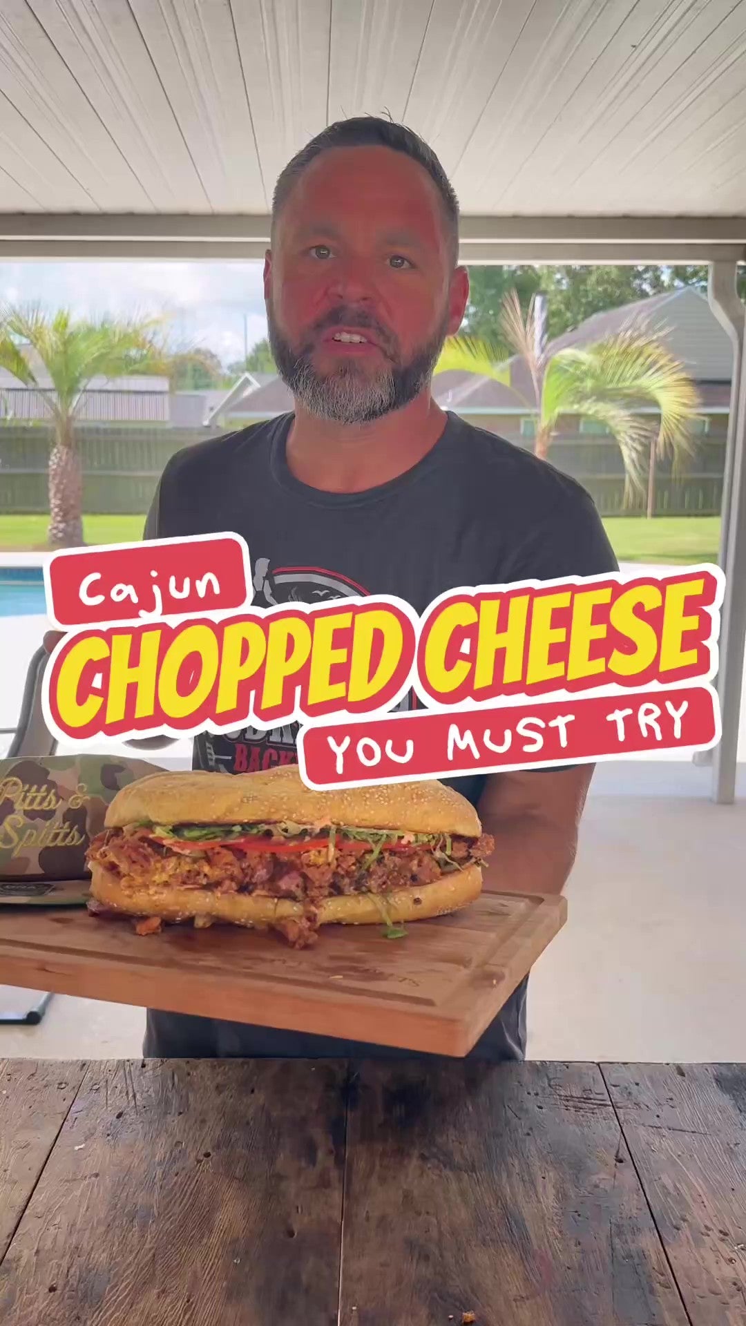Cajun Chopped Cheese Sandwich – Boudreaux's Backyard