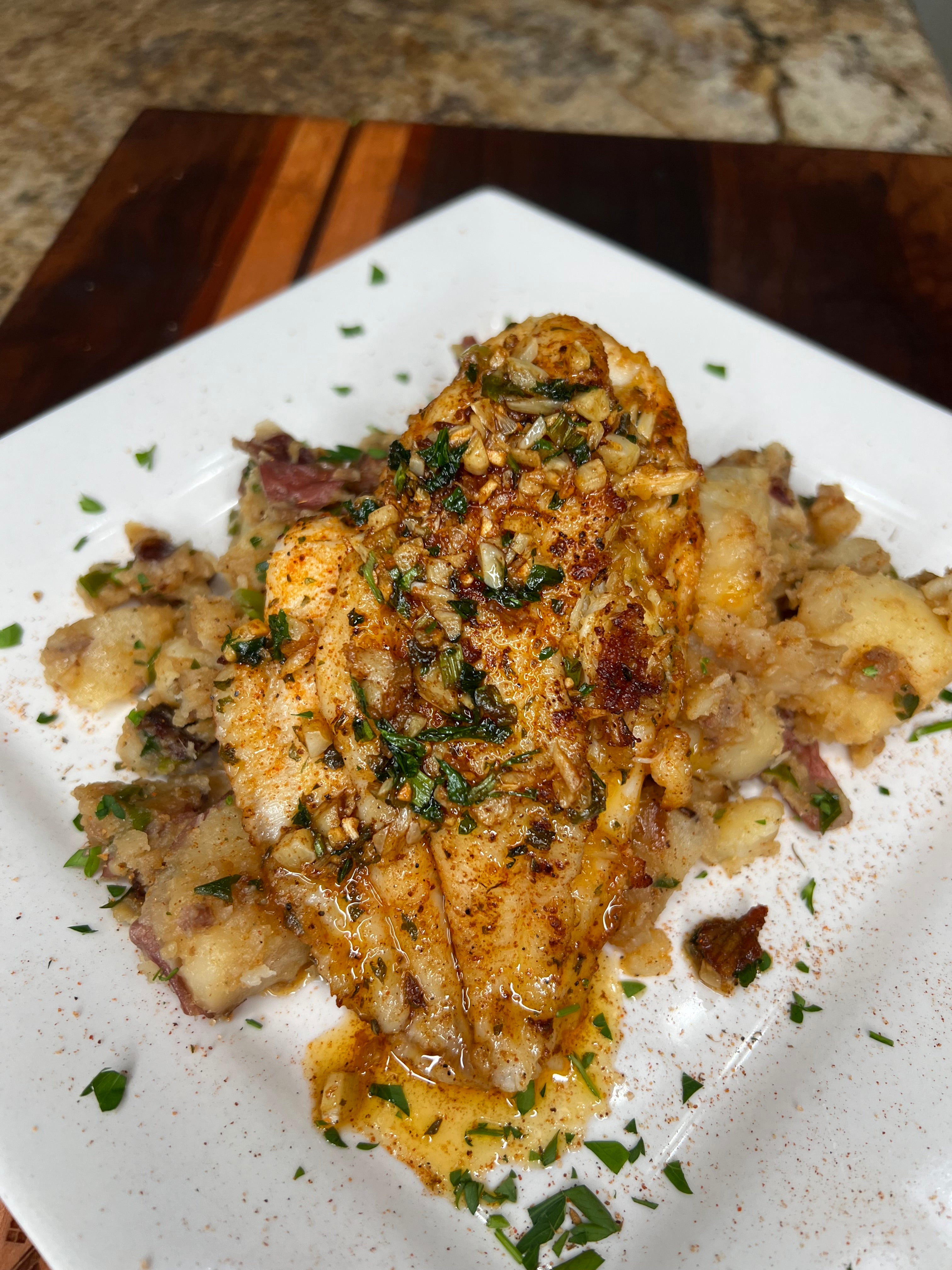Cajun Stuffed Catfish – Boudreaux's Backyard