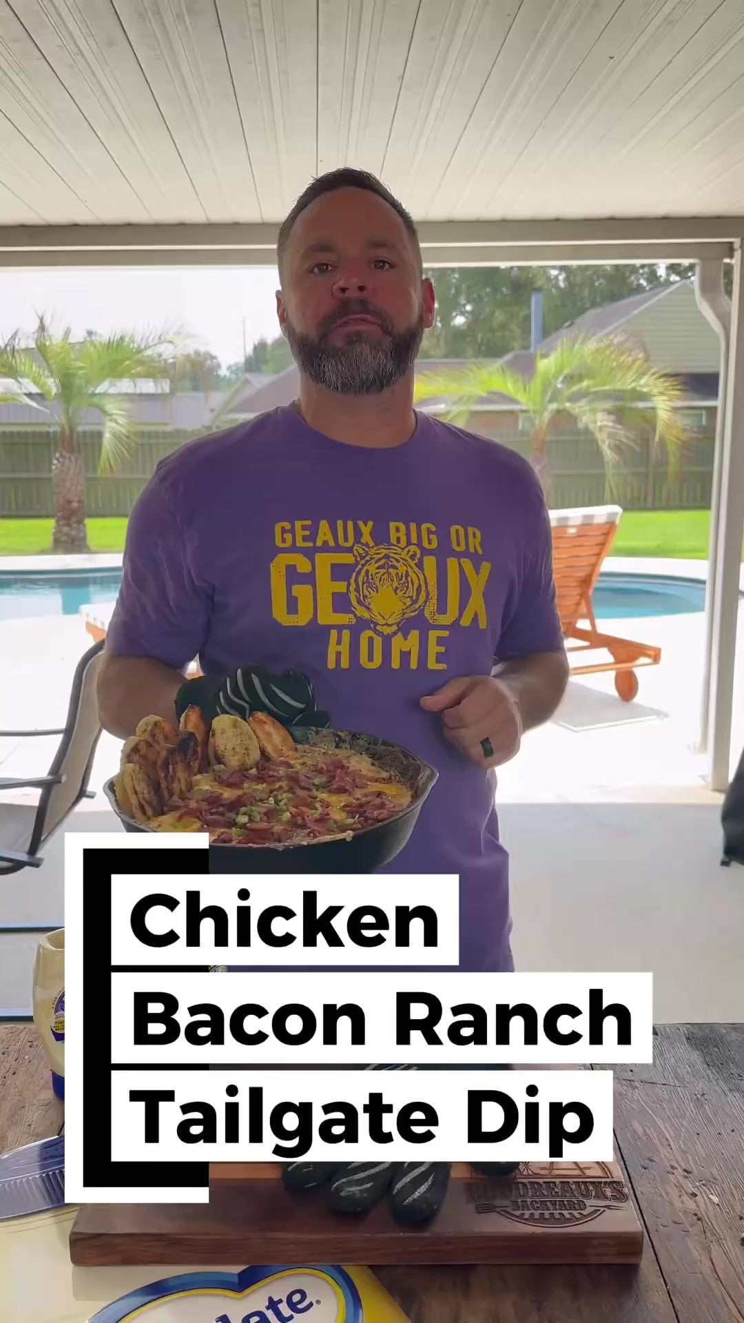 Chicken Bacon Ranch Dip – Boudreaux's Backyard