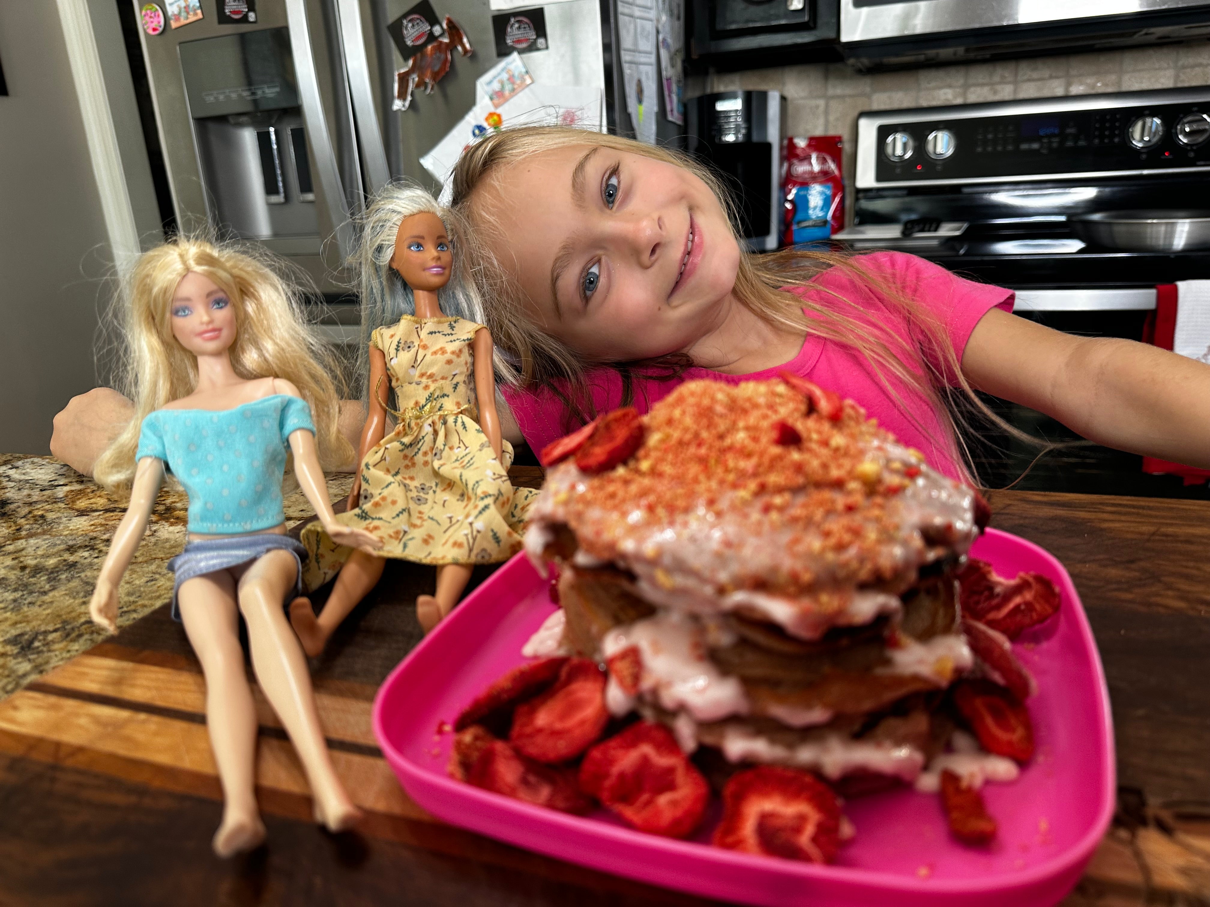 Barbie Pancakes – Boudreaux's Backyard