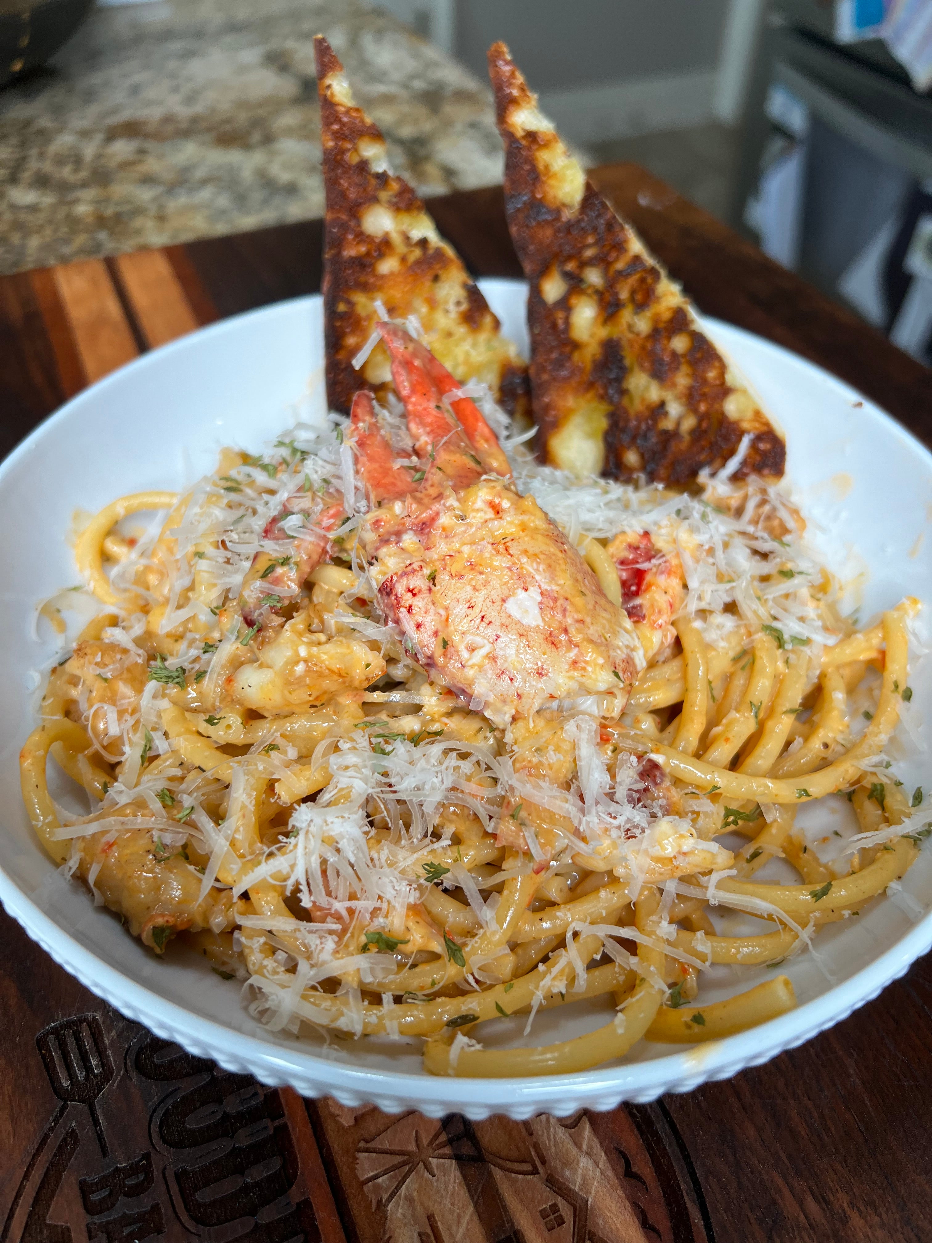 Lobster Bucatini – Boudreaux's Backyard