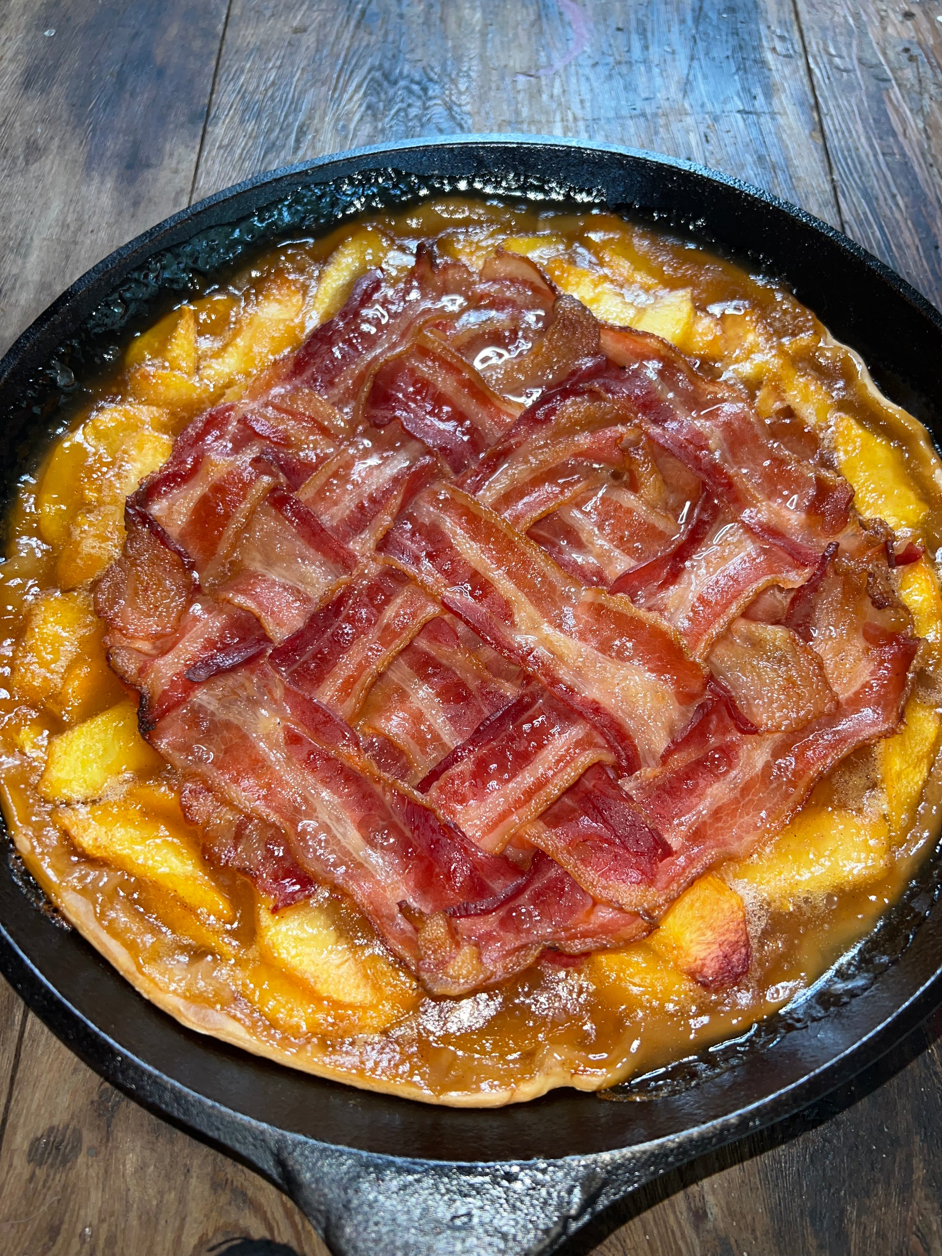 Smoked Peach & Bacon Pie – Boudreaux's Backyard