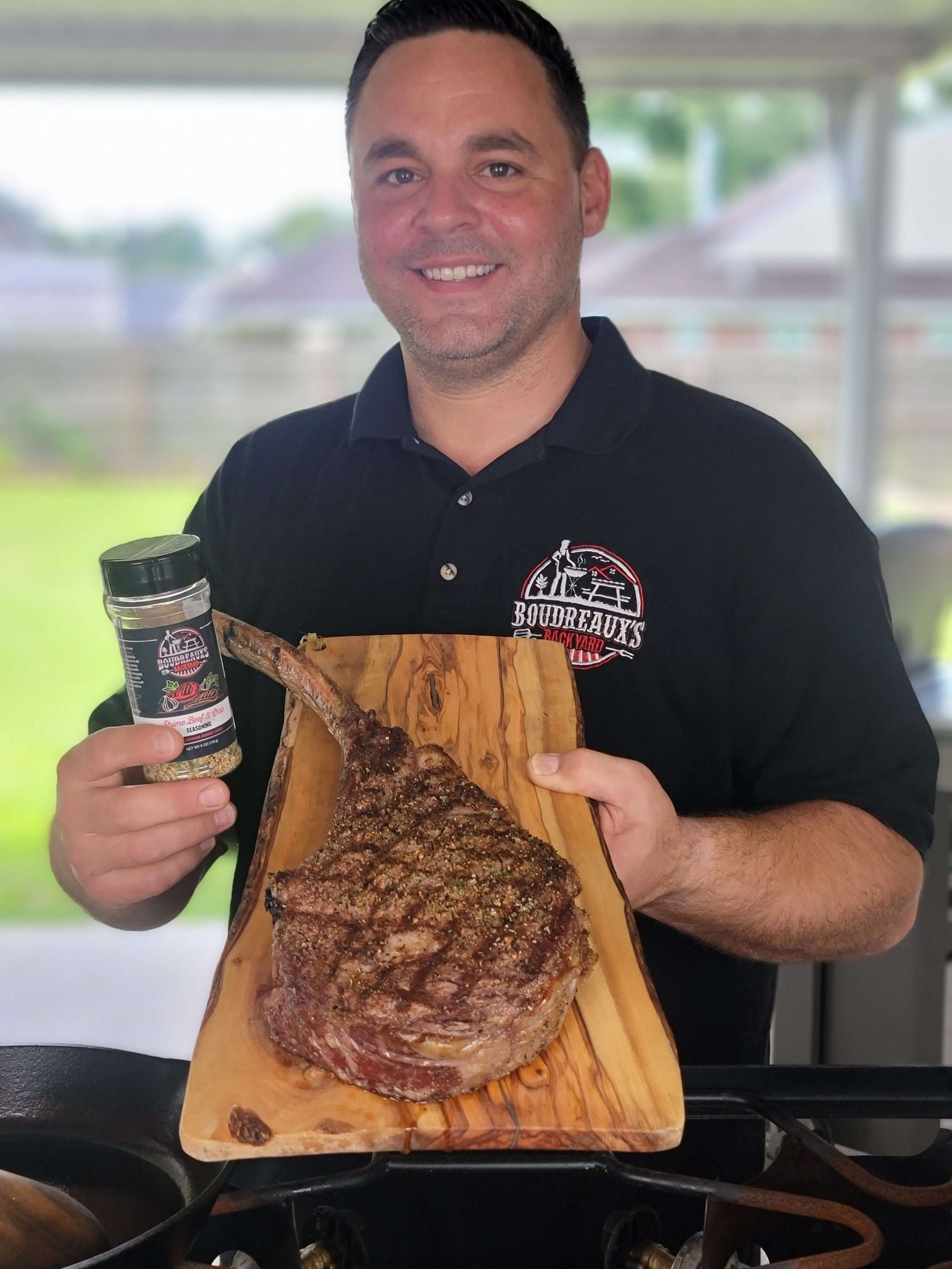 About Chef Justin Boudreaux | Boudreaux's Backyard