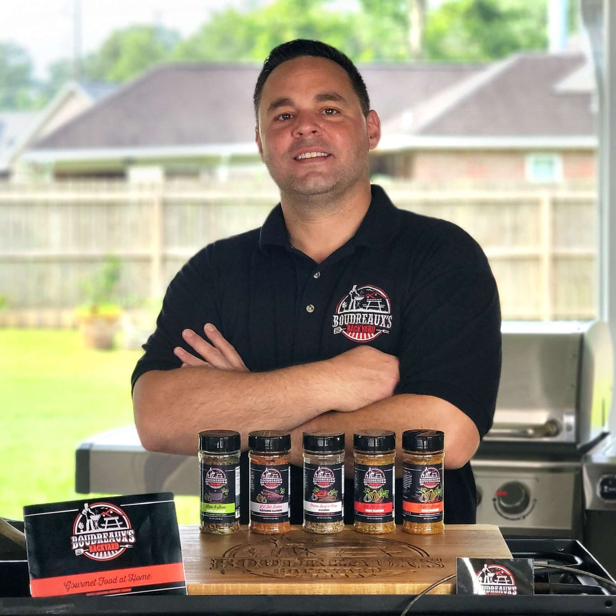 About Chef Justin Boudreaux | Boudreaux's Backyard